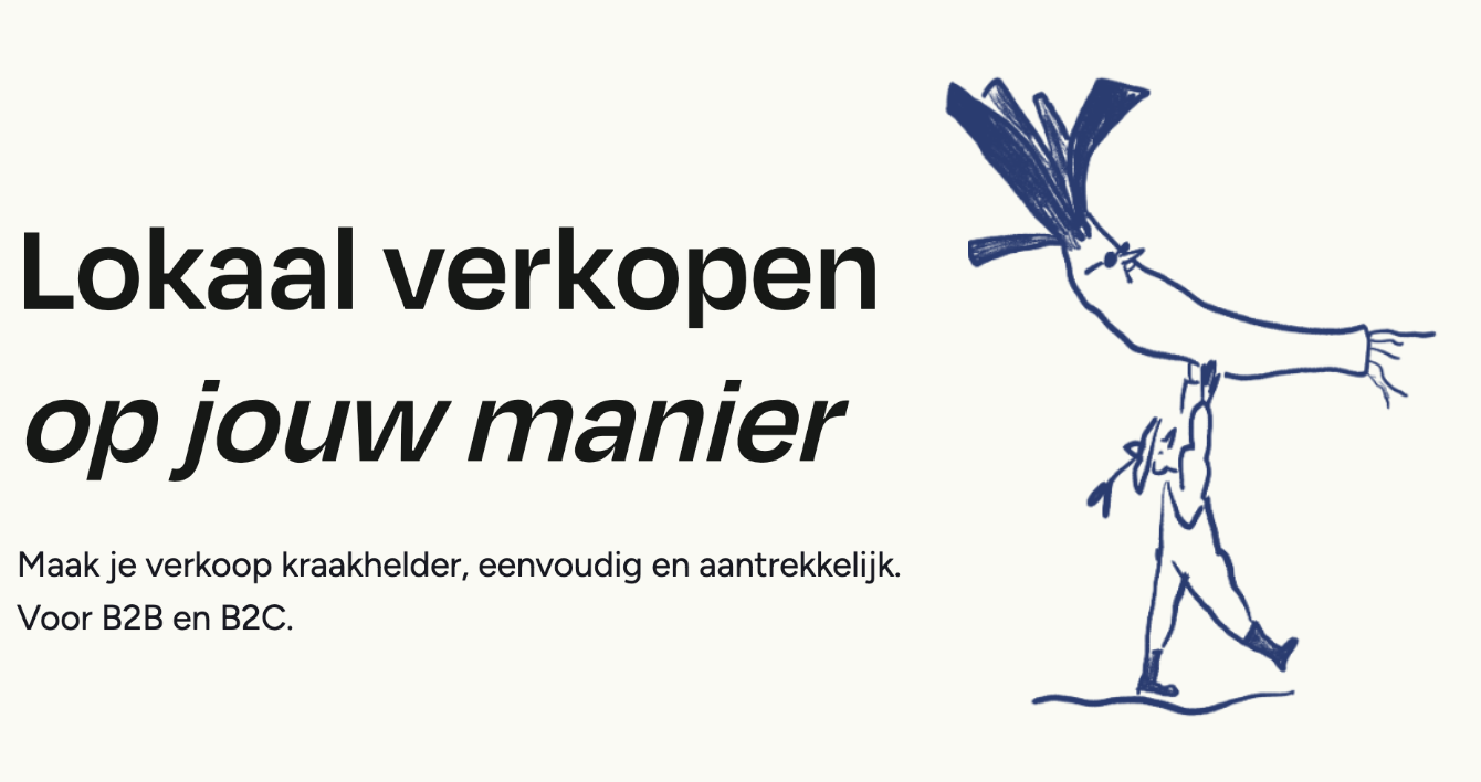 Calabi | Het bestelplatform voor lokale verkoop | B2B | B2C